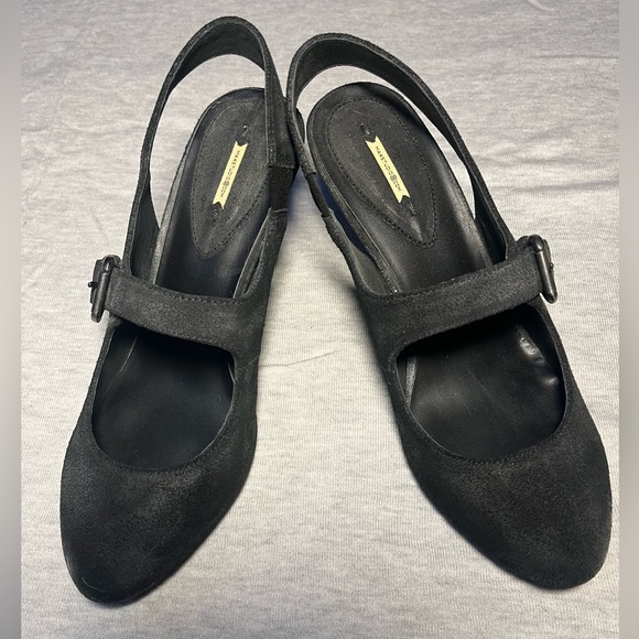 Leon Max | Shoes | Leon Max Black Leather Mary Janes So 9 Nwob | Poshmark
